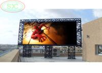 China P5 Outdoor LED Display Screen 5000cd Stadium Perimeter Advertising Billboard 320x160mm for sale