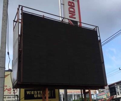 China Outdoor P10 Full Color LED Display 960x960mm Cabinet 7000cd/m² Brightness for sale