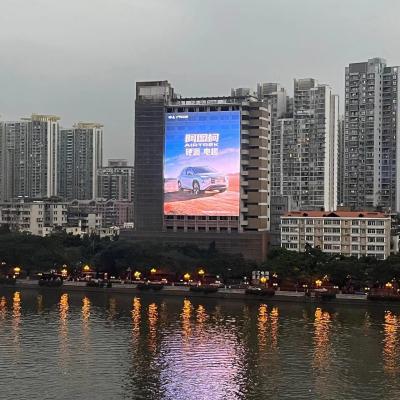 China SCX LED P3.91-7.82 Transparent LED Display 7500nits Outdoor Glass Advertising Screen 1m x 1m Cabinet for sale