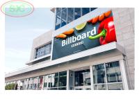 China Outdoor P6 LED Display Screen 6500cd Brightness Wall Mounted Advertising for sale