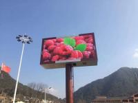 China Outdoor P10 Waterproof Cabinet Fixed Installation LED Video Wall Display 320x160mm 10000pixels/m2 for sale