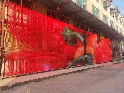 China G7.82-7.82 Transparent LED Screen Item Led Transparent Screen with Driving Method for sale