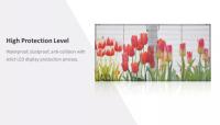 China Indoor P3.91-7.82 Transparent LED Screen 1000x500mm Cabinet 3840Hz Refresh Rate for sale