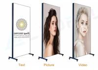 China Indoor P2.5 Full Color LED Poster Screen 3840Hz Refresh Rate Wireless USB 4G Smart Control for sale
