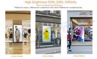 China Indoor P2 LED Floor Poster Display 768x1920mm 3840Hz Refresh WiFi Digital Signage for sale