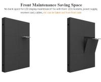 China P2.5 Indoor Fixed LED Display Screen 3840Hz Refresh Rate 1200cd/m² Brightness for sale