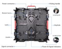 China Outdoor HD P2.976 LED Screen Rental Cabinet Die Casting Aluminum 3840Hz Full Color Display for sale