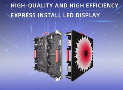 China Outdoor HD P2.976 LED Screen Rental Cabinet Die Casting Aluminum 3840Hz Full Color Display for sale