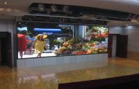 China Flexible P6 Indoor Full Color LED Display,  Customized Size Commercial Advertisements Screen for sale