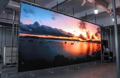 China Indoor Solutions Full Color LED Display Screen P4 Wall Mount LED Video Wall Panel for sale