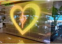 China Waterproof IP43 and Transparent LED Screen with 1000 Hours Average No Failure for sale