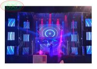 China Transparent LED Display G3.91-7.82 1000x500mm High Brightness 5000cd for Curtain Show for sale