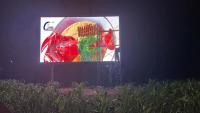 China Outdoor Commercial LED Display P6 Full Color Fixed Series Sign for Buildings 256x128mm for sale