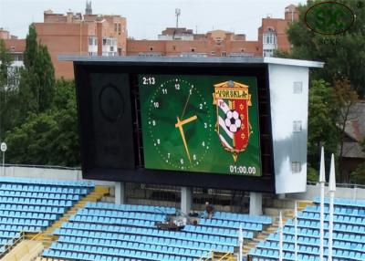 China P10 16mm x 16mm Outdoor Sports Stadium LED Display 2000cd Brightness for sale