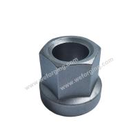 China Cold Forging Products nut forging Zinc Plated Stainless Steel Lock Nuts Forgings For Construction Requirements for sale