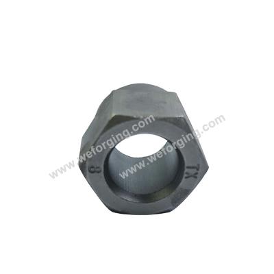 China Imperial Hex Nuts And Bolts Screw Customization Extrusion Locknut Brass Forged Components Cold And Hot Forging for sale