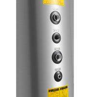 China Freestanding Pressure Water Tank 600L 1000L Stainless Steel Buffer Tank for sale