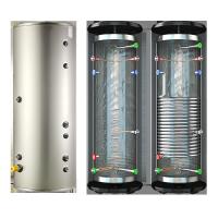 China Duplex SS Electric Heating Water Tank SUS316L 300L Buffer Tank for sale