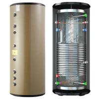 China 300 Liter Capacity SUS304 Stainless Steel Multifunction Hot Water Storage Tank Electric Powered for sale