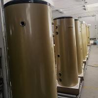 China 500L Stainless Steel Galvanized Water Tank for Heat Pump Heating Source Electric Heater for sale