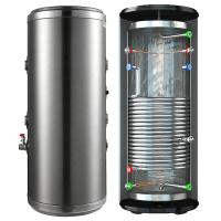 China 400 Liter Capacity SUS304 Stainless Steel Buffer Tank Water Tank with Installation for sale