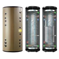 China Duplex Storage Tank Heating Hot Water Buffer Tank for Wall Mounted Air Source Boiler for sale