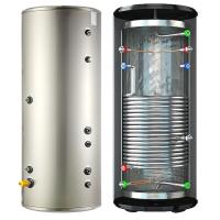 China English Operating 100L Air Source Duplex Heat Pump Hot Water Storage Tank For Home for sale