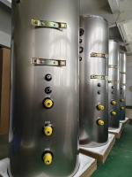 China Electric Heater Water Source Heat Pump Hotel 1500 Liter SS316L SS304 Hot Water Storage Tan for sale