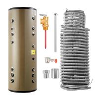 China Household SUS304 316L Duplex 50-1000L Multifunction Buffer Tank for Solar Water Heater for sale