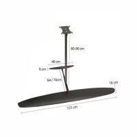 China Hydrofoil Foil Board Carbon Fibre 3K Carbon Fiber GY1310 All In One Hydrofoil Surfboard Mast Lightweight Racing Wing EFoil for sale