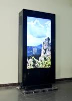 China IP65 Outdoor Digital Signage Totem 49 Inch 2500nits Double Sided LCD for sale