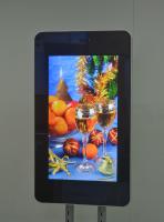 China 32 Inch Silver High Brightness Outdoor Wall Mount LCD Digital Signage for sale