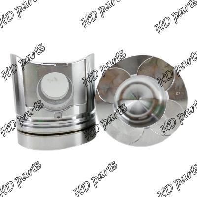 China 6D125 Aluminum Flat Mouth Diesel Engine Piston 6150-31-2113 For KOMATSU for sale