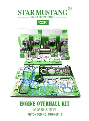 China High Quality Overhaul Repair Parts Set V2203 V2403 1G780-21113 1G796-21112 1J884-21110 For Kubota Mini Excavator Engine for sale