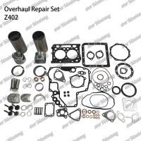 China Z402 Overhaul Rebuild Kit Cylinder Liner Piston With Pin Kit Valve Seat Valve Guide Gasket Kit For Kubota Engine for sale