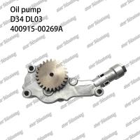 China D34 DL03 Oil Pump 400915-00269A For Doosan Daewoo Engine Spare Parts for sale