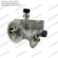 China Engine Oil Pump 4D31 4D32 Double Thermostat ME014600 26100-41400 For Mitsubishi Engine Spare Parts for sale