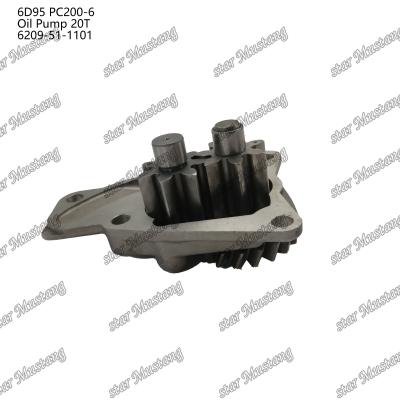China Oil Pump 6D95 PC200-6 20T 6209-51-1101 for sale