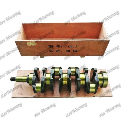 China Crankshaft C4.2 2964710 296-4710 Cast Steel For Caterpillar Diesel Engine Repair Parts for sale