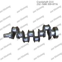 China Crankshaft C4.4 Forged Steel EFI 63mm With Spline 232-7400 359-071 For Caterpillar Diesel Engine Repair Parts for sale