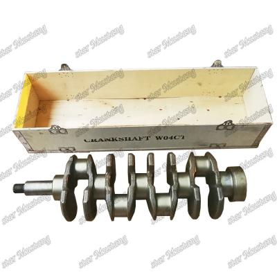 China W04CT Engine Crankshaft 13411-1592 For HINO Engine Spare Parts for sale