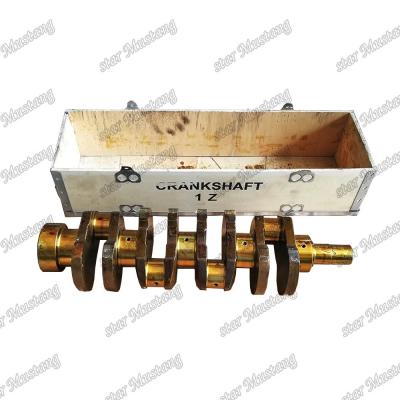 China 1Z Engine Crankshaft Cast Steel 13411-78300-71 For TOYOTA Engine Spare Parts for sale
