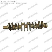 China Crankshaft NT855 Forged Steel 3608833 3029341 6710-31-1110 For Cummins Diesel Engine Parts for sale