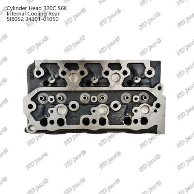 China Cylinder Head 320C S6K Internal Cooling Rear 5I8052 34301-01050 For Mitsubishi Engine Spare Parts for sale