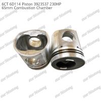 China Piston 6CT 6D114 230HP 3923537 65mm Combustion Chamber For Cummins Diesel Engine Repair Parts for sale