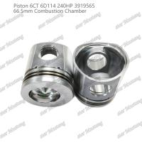 China Piston 6CT 6D114 240HP 3919565 66.5mm Combustion Chamber For Cummins Diesel Engine Repair Parts for sale