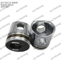 China Piston 6CT 6D114 300HP 3917707 55mm Combustion Chamber For Cummins Diesel Engine Repair Parts for sale