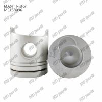 China Piston 6D24T Combustion chamber 69mm 3.3 double inclined x3x4mm ME158096 For Mitsubishi Engine Spare Parts for sale