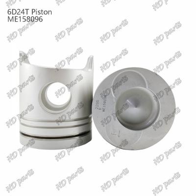 China Piston 6D24T Combustion chamber 69mm 3.3 double inclined x3x4mm ME158096 For Mitsubishi Engine Spare Parts for sale