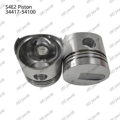 China Piston S4E2 98mm high 28mm pin hole 34417-54100 For Mitsubishi Engine Spare Parts for sale